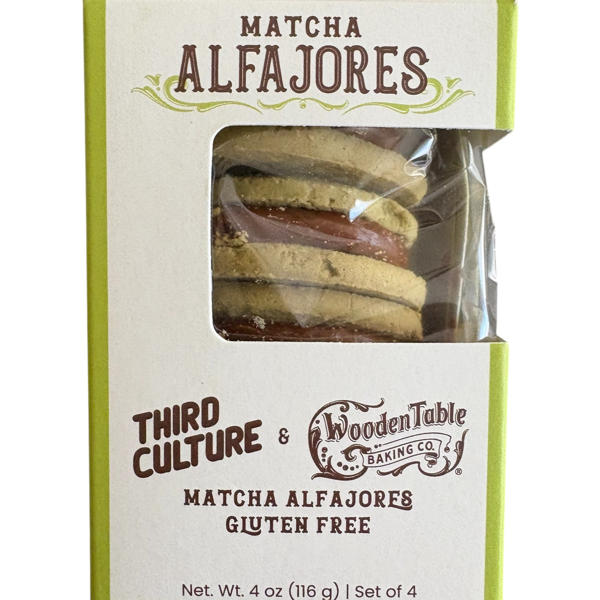 Matcha Alfajores - Gluten-Free Argentine Cookies | 4 Pack – Recipiada