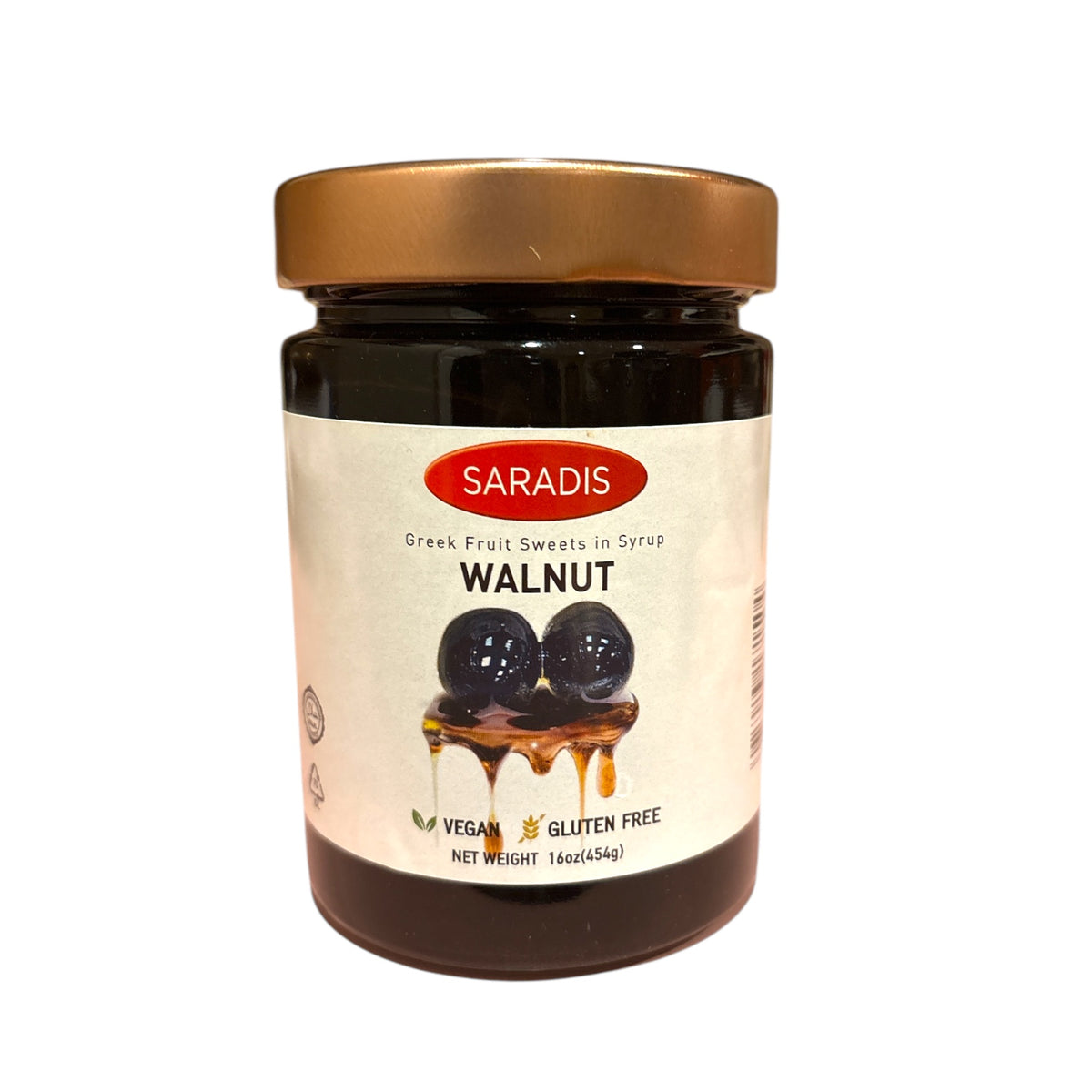 Saradis Walnut Spoon Sweet - Greek Glyko Tou Koutaliou 1lb | Walnut ...
