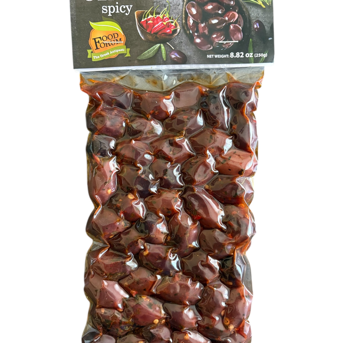 Kalamon Spicy Olives – Authentic Greek Kalamata Olives with Chili & He ...